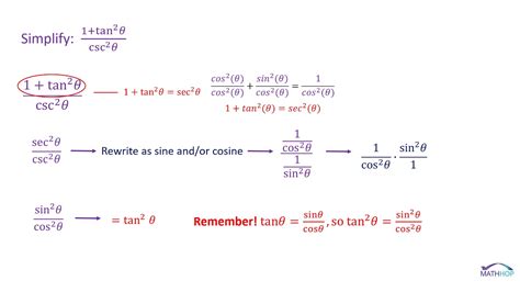 Simplify Trigonometric Identities Youtube