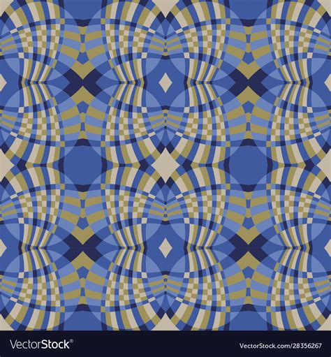 Abstract Geometric Repeating Seamless Pattern Vector Image