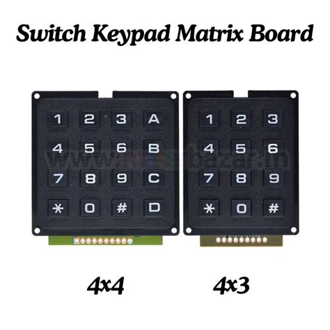 Buy Switch Keypad Matrix Board Makerbazar
