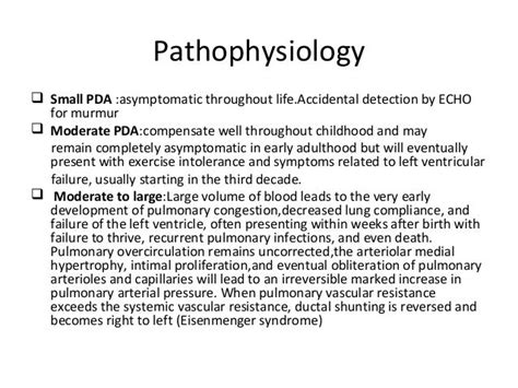 Patent Ductus Arteriosus