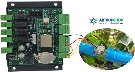 สอนใช้งาน Yf S201c Water Flow Sensor เซ็นเซอร์วัดอัตราการไหลของน้ำ
