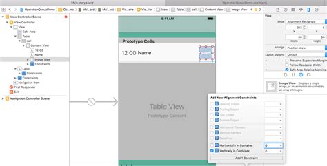 Ios How To Setup Constraint For Labels And One Image View In Tableview Cell Using Storyboard