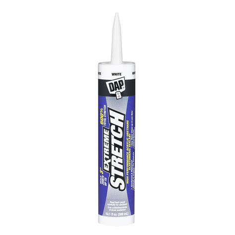 Dap Extreme Stretch Acrylic Urethane Premium Elastomeric Sealant 101