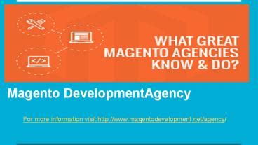 PPT Magento Development Agency PowerPoint Presentation Free To Download Id 89fced NDE0Z