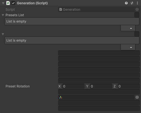 Unity 62 The Inspector Breaks Down Because Of The Lists Unity