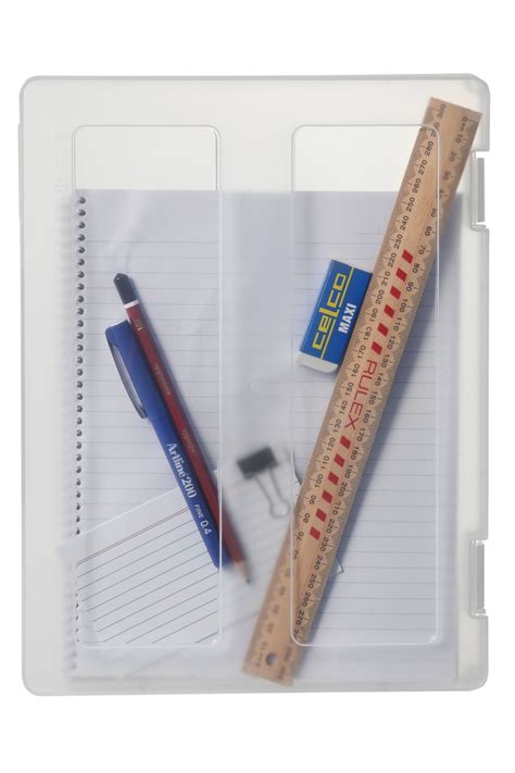 Marbig A4 Plastic Clear File Case Marbig — Discount Office