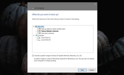 How To Back Up A User Profile On Windows