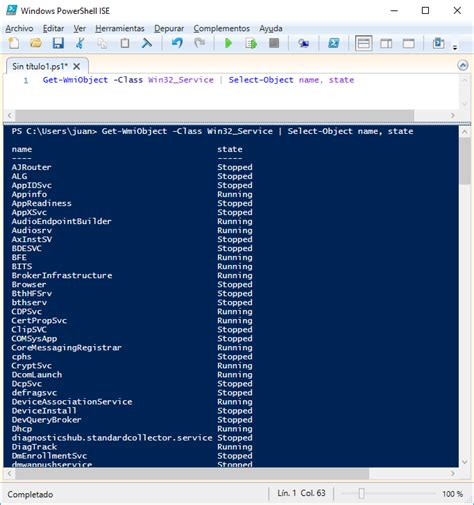 Analizar Servicios Con Powershell Operating Systems Scripting Powershell And Security