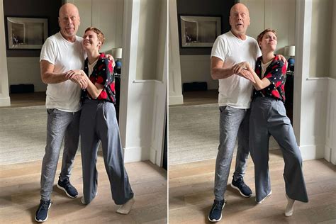 Bruce Willis Poses With Babe Tallulah In High Drama Photos