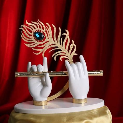 Polyresin Krishna Hands Divine Idol Home At Rs In Bhiwandi Id