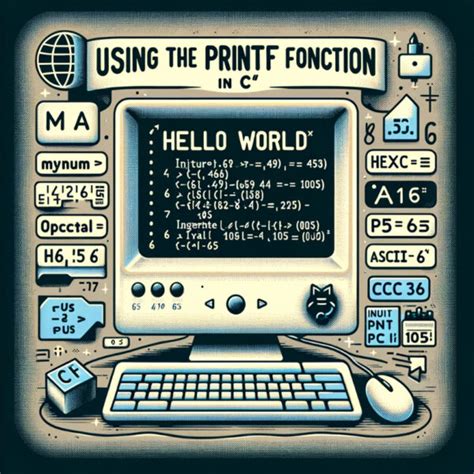 Using The Printf Function C Programming Tutorial Geekpedia