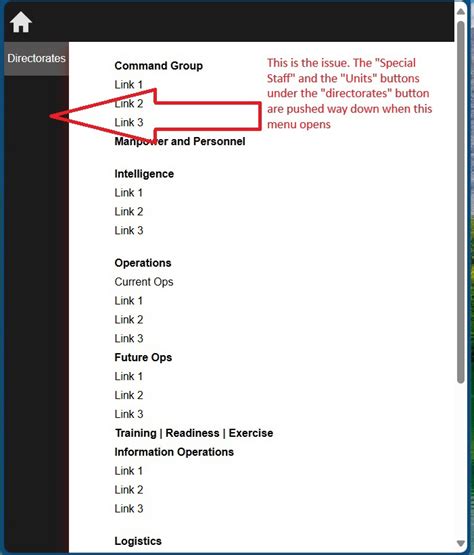 nav menu html css uses a mega menu as one of the dropdowns works great standard view but