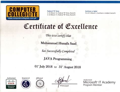 mohammad huzaifa saad on linkedin alhamdulillah i m happy to share that i ve obtained a new…