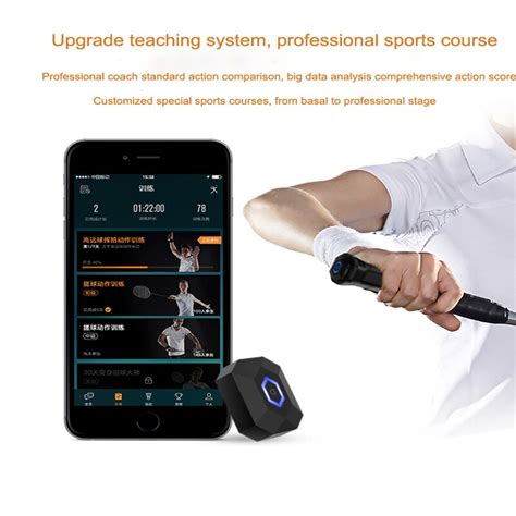 Coollang 3 0 Smart Badminton Racket Sensor Tracker Vicedeal