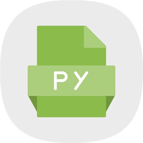 Py File Format Icon 16904439 Vector Art At Vecteezy