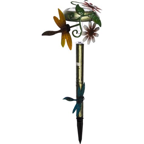 Садовый фонарь со светодиодами на солнечных батареях Лето стрекоза СТАРТ САД 1led выгодная