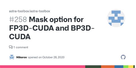 Mask Option For Fp3d Cuda And Bp3d Cuda · Issue 258 · Astra Toolbox