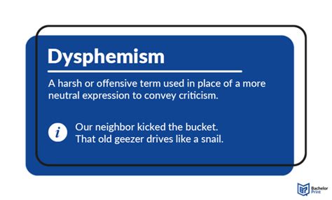 Dysphemism ~ Definition Types And Examples