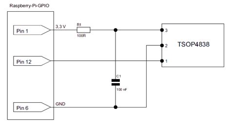 Infrared Remote Ir Receiver Tsop4838 With Raspberry Pi