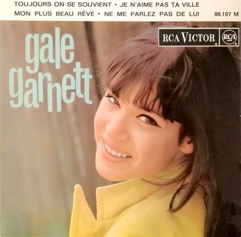 Les Eps Français Gale Garnett 1964 Fr Rca 86 107 Ne Me Parlez Pas De Lui Mono