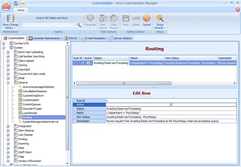 creating routing rules atlas systems