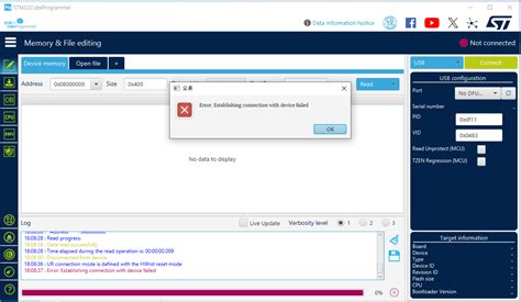 stm32f746 application update using usb dfu bootloa stmicroelectronics community