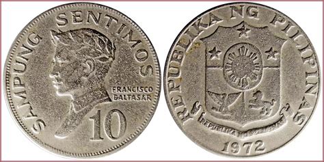 Sentimo Coin From Republic Of The Philippines 1100 Piso