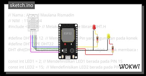 tugas 3 general purpose input output ahmad maulana rismadin 11201004 wokwi esp32 stm32