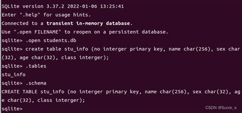 Sqlite数据库学习（附操作过程截图） Csdn博客
