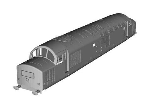 🚂 Br Class 37 Diesel Loco Modified Version 1 87 Scale・ 3d File For 3d Printing・cults