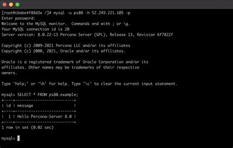 Deploy A Dedicated Percona Server For Mysql 80 In Azure