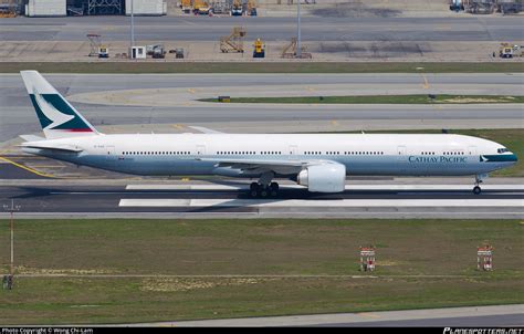 B Kqg Cathay Pacific Boeing 777 367er Photo By Wong Chi Lam Id 524171