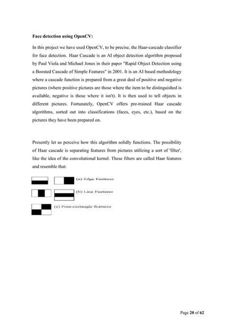 Project Report Face Recognition Attendance System Docx