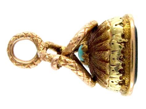 Two Colour Gold Seal O O The Antique Jewellery Company