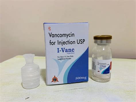 Vancomycin 500mg I Vanc 500 Mg 10ml Vial With Wfi At ₹ 319piece In Kala Amb