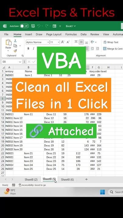 📊 Clean Your Excel Data Fast With This Vba Trick 🚀 Youtube