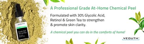 Amazon.com: YEOUTH Glycolic Acid Peel for Face, Chemical Peel for Face ...