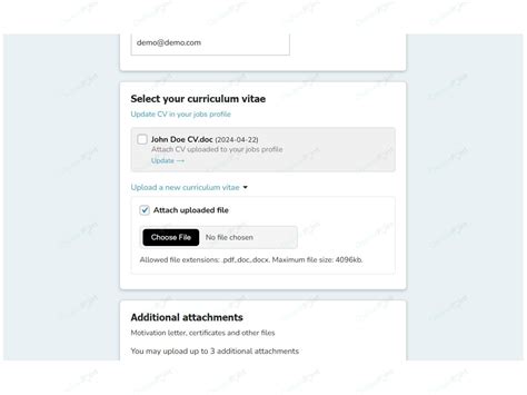 Job Application Form Manager Plugin Attributes And Maps Osclass Plugins Osclasspoint