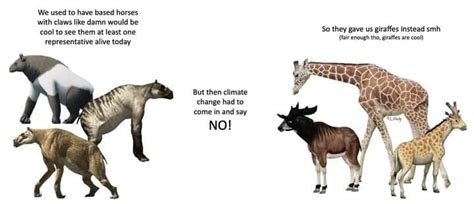 Giraffes Inherit The Earth Paleontology Know Your Meme