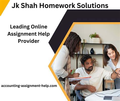 Jk Shah Homework Solutions Accounting Assignment Help Online