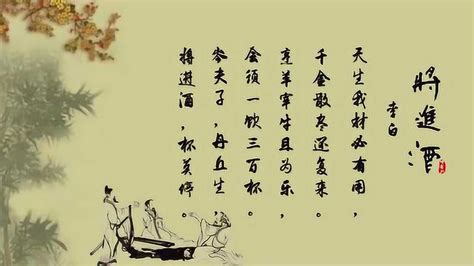 诗词朗诵《将进酒》李白奔流到海不复回会须一饮三百杯高清1080p在线观看平台腾讯视频