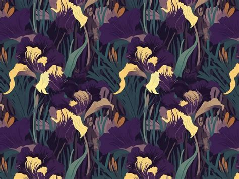 Premium Vector Seamless Pattern Repeating Infinite Illustration Background Ddesign