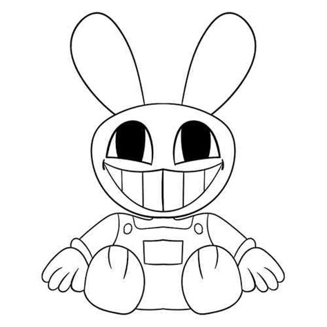 Раскраски Джекс распечатать Удивительный цифровой цирк