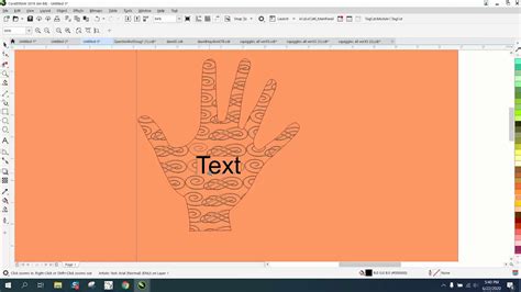Corel Draw Tips Tricks Engrave On Both Side Of An Object That Is NOT Symmetrical Part YouTube