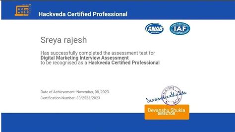 sreya rajesh on linkedin hackvedalimited digitalamarketing