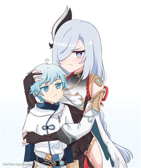 Shenhe And Chongyun Genshin Impact Drawn By Asiri Senpai Danbooru