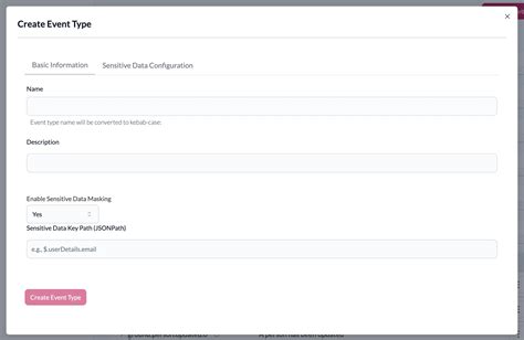 Create An Event Type Flowcore Docs