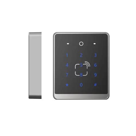 Smart Nfc Id Ic Card Reader With Touch Keyboard Wiegand Access Control Card Reader Qr Code