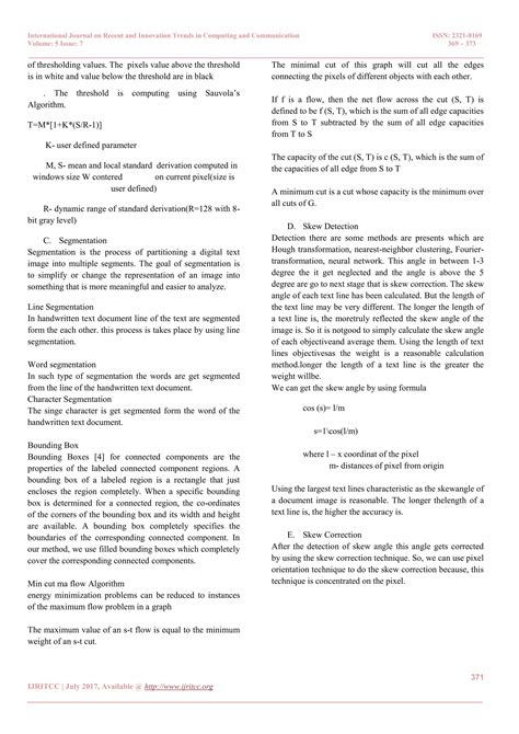 Design And Implementation Recognition System For Handwritten Hindi