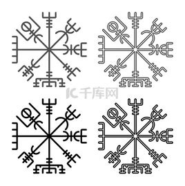 符文纹身设计素材 符文纹身模板设计 海报图片下载 千库网